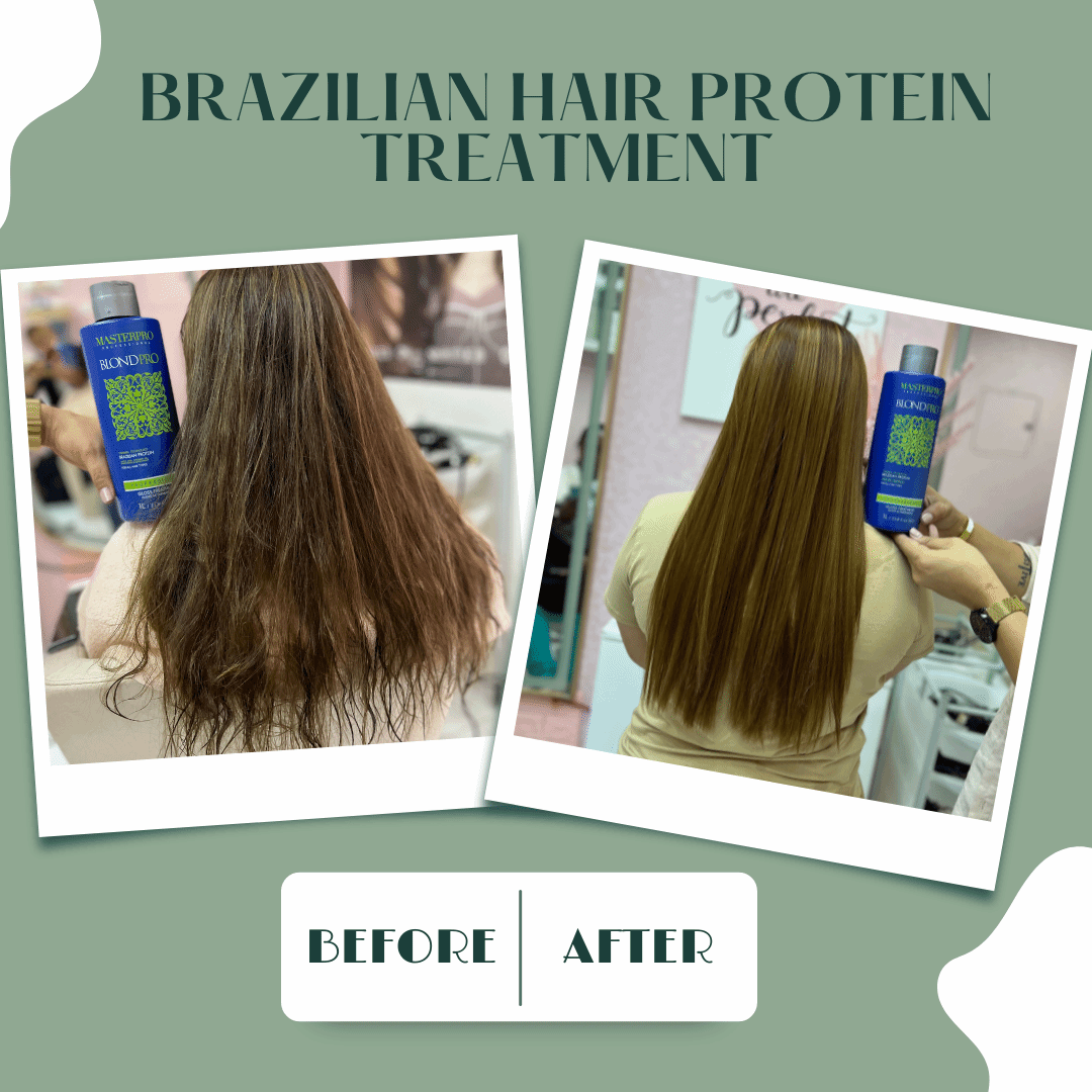 Brazilian Hair Protein Treatment at Layers & Curls Ladies Salon
