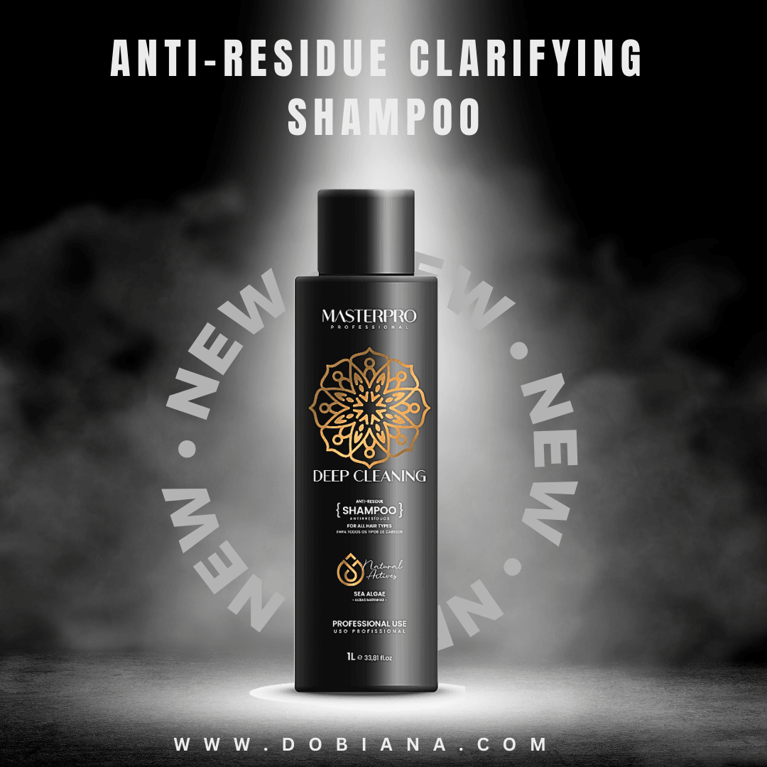 Clarifying Shampoo | Anti Residue | Deep Cleaning | MasterPro |1L